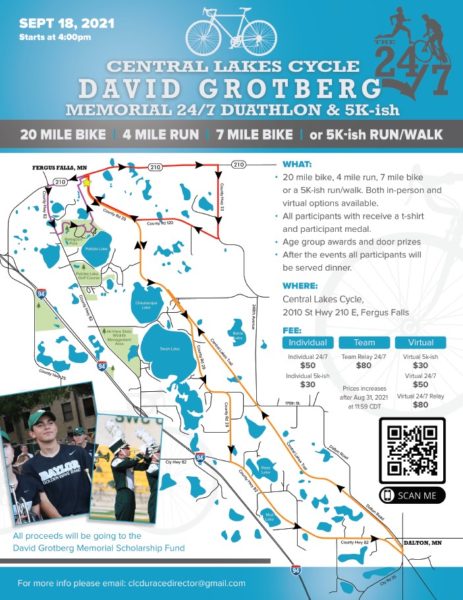 Central Lakes Cycle David Grotberg Memorial 24/7 Duathlon & 5k ...