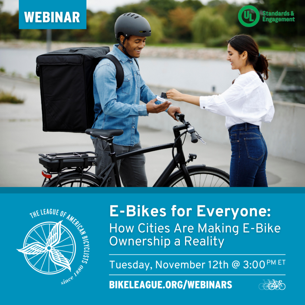 Upcoming Webinar: E-Bikes for Everyone: How Cities Are Making E-Bike Ownership a Reality ...