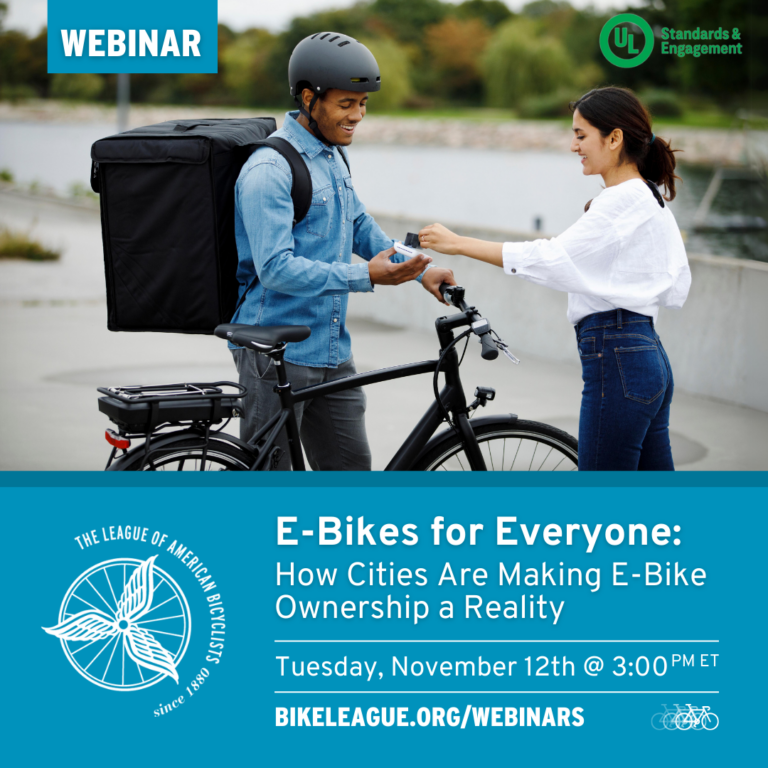 Upcoming Webinar: E-Bikes for Everyone: How Cities Are Making E-Bike Ownership a Reality ...