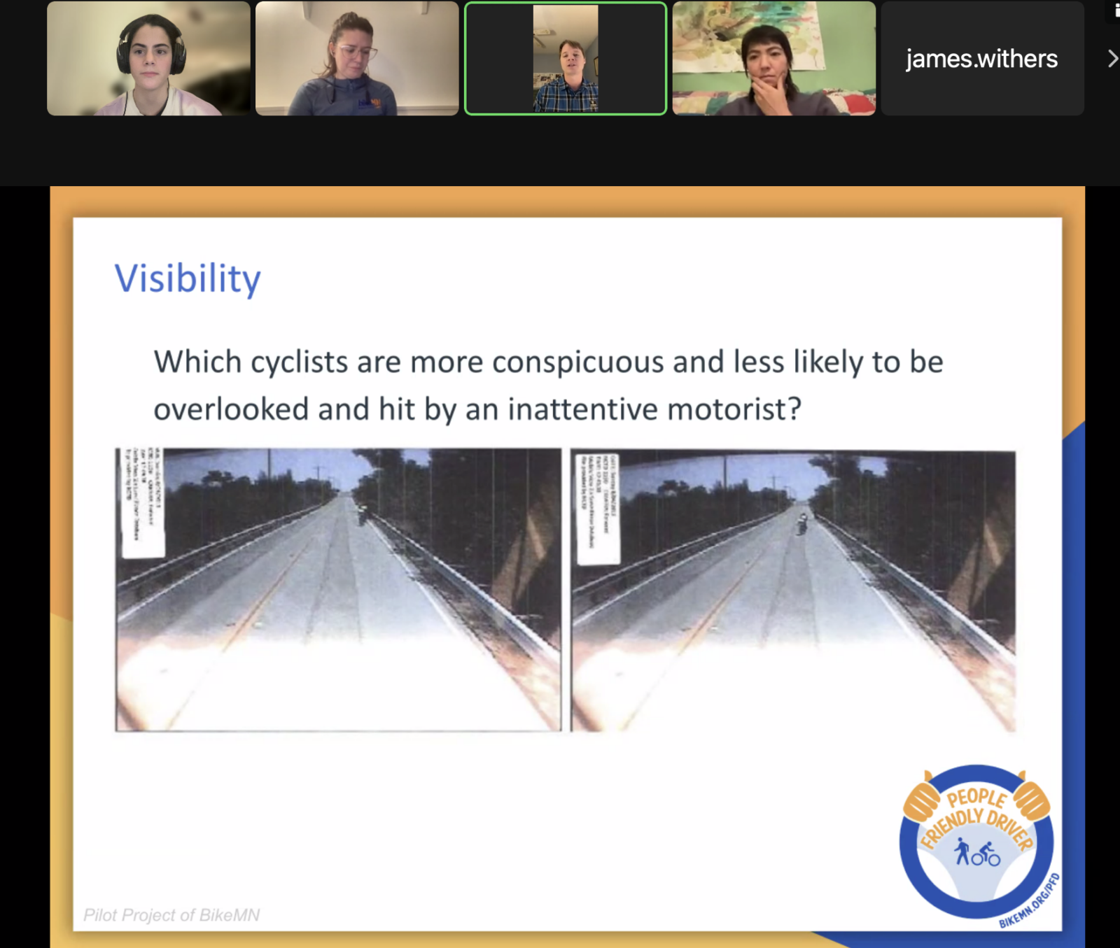 People Friendly Drivers Virtual Class Recap - Bicycle Alliance of Minnesota