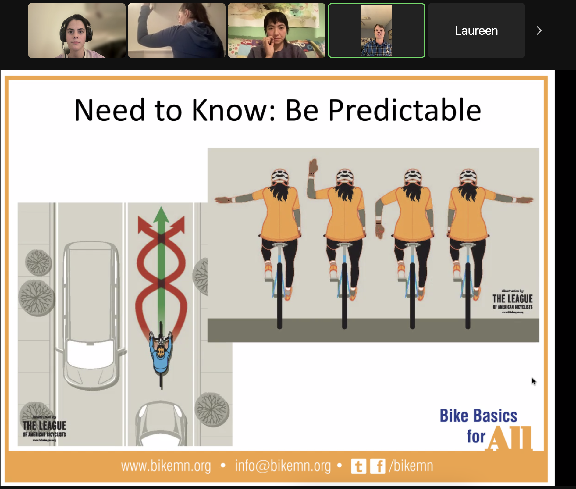 Virtual Bike Basics Class - Bicycle Alliance of Minnesota