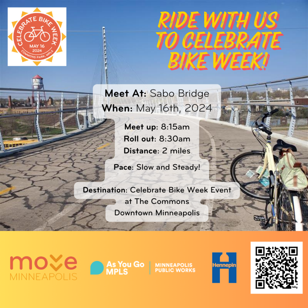 Ride to Celebrate Bike Week 2024 - Bicycle Alliance of Minnesota